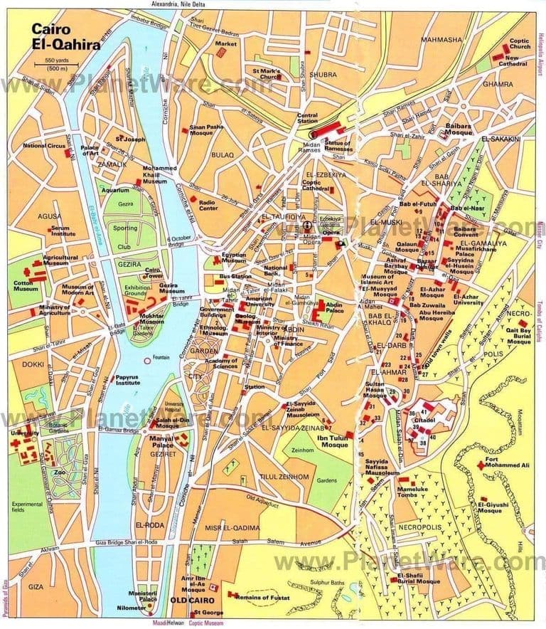 Cairo city map | Cairo Map 360